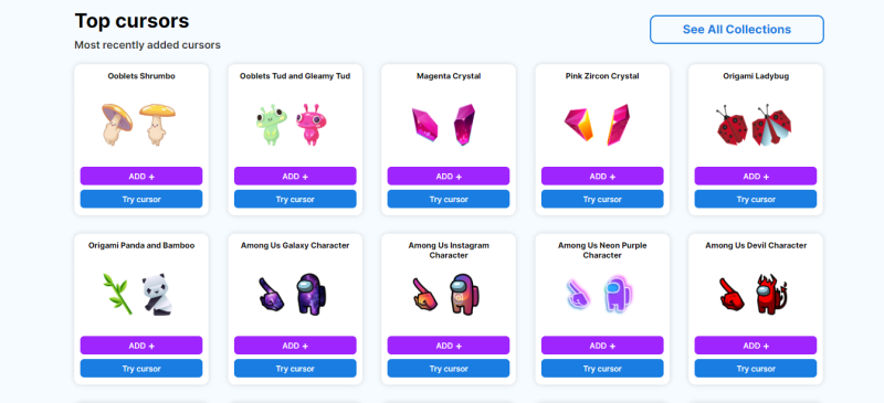 Cute Custom Cursors: Tùy biến con trỏ chuột trên Chrome dễ thương hơn