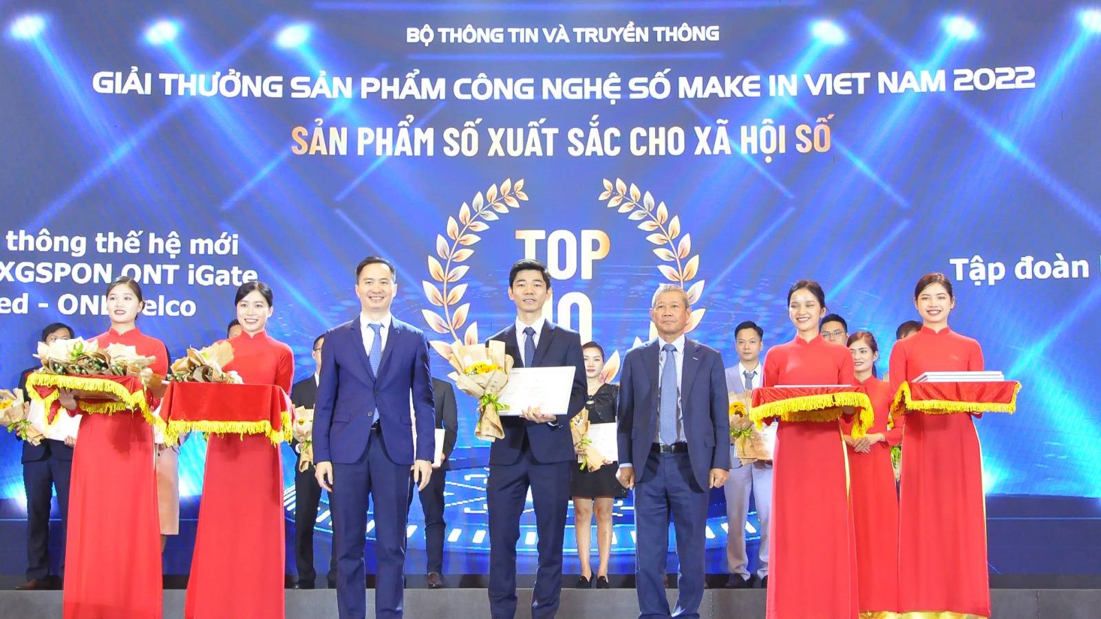 04 giải pháp số của VNPT được vinh danh tại Giải thưởng Make in Viet Nam năm 2022