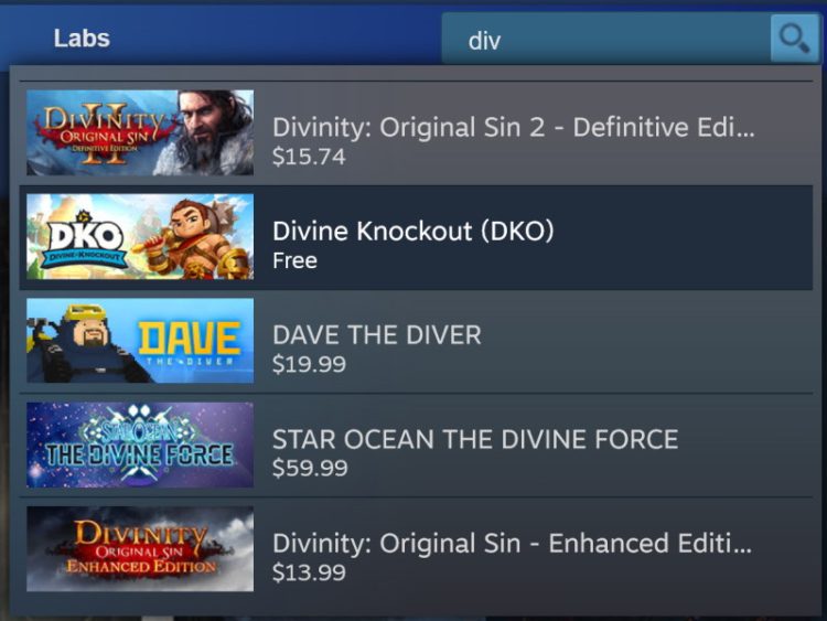 Đang miễn phí game Divine Knockout cho PC