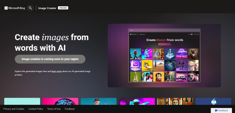 Cách sử dụng Bing Image Creator