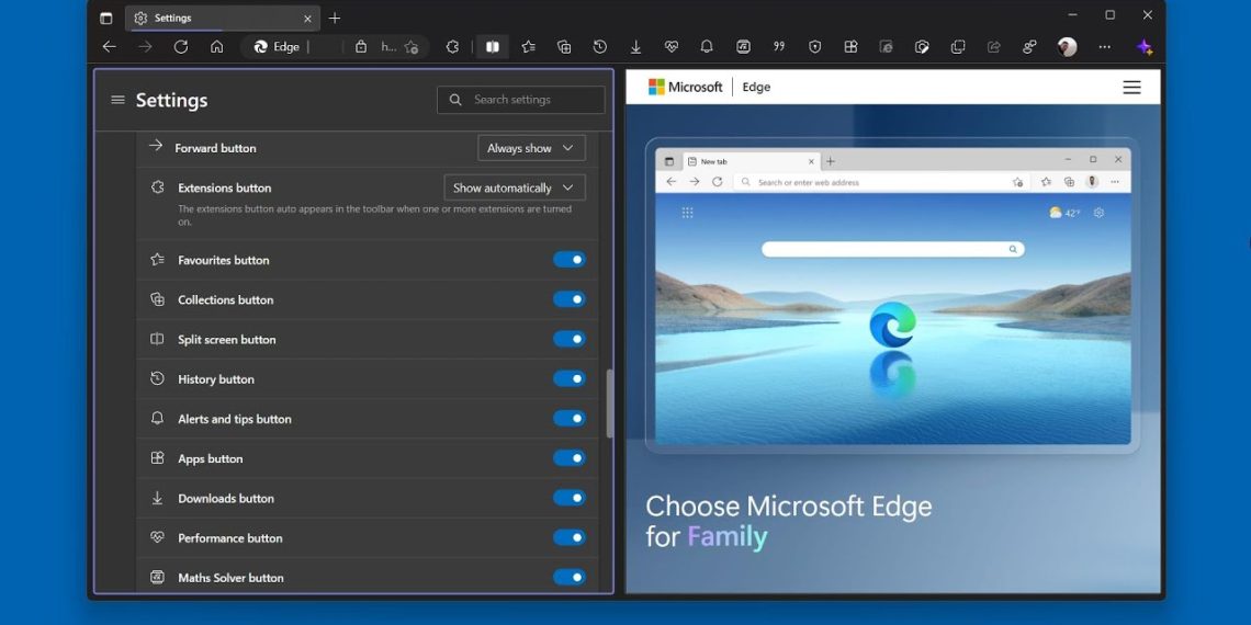 Cách sử dụng tính năng Split screen trên Microsoft Edge