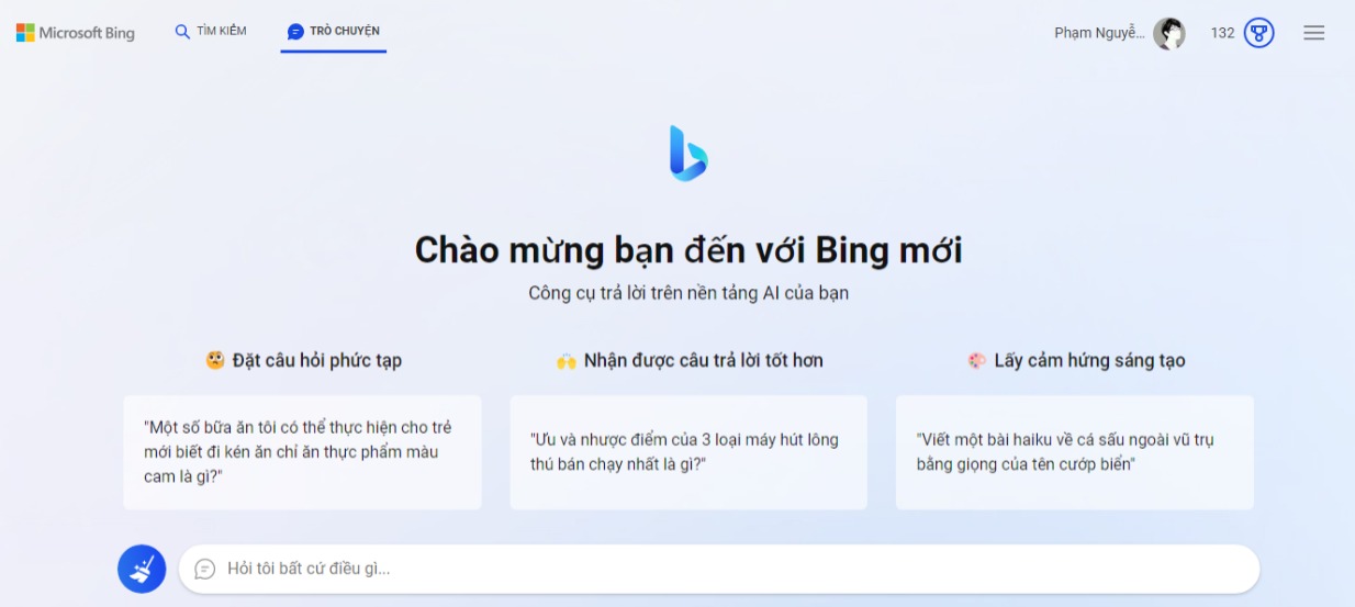 Nhờ Bing AI viết bài thử: Các công cụ tìm kiếm phổ biến và mới nhất ...