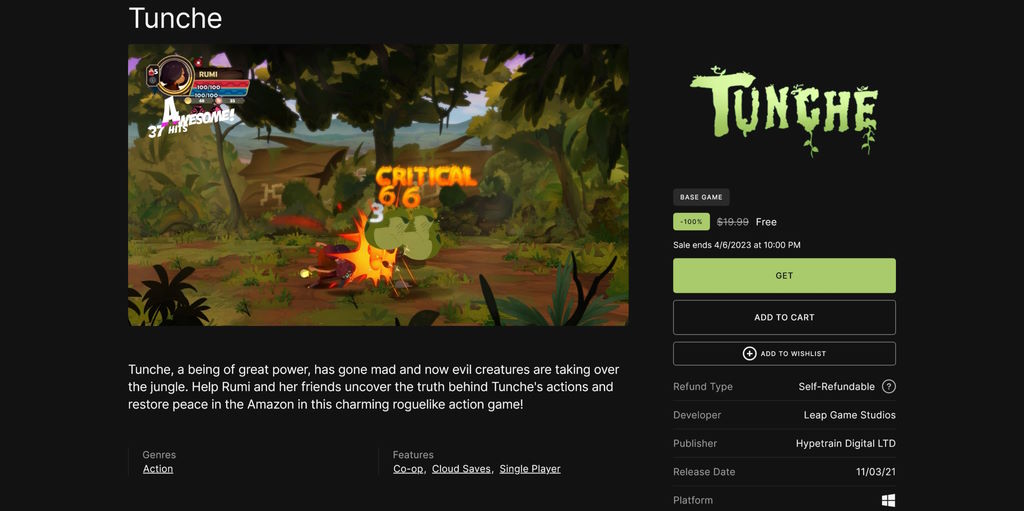 Đang miễn phí 2 game Tunche và The Silent Age cho PC