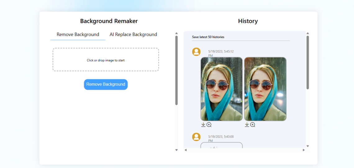 BG Remaker: Tách nền, thay đổi nền hình ảnh bằng AI trên Chrome