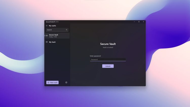 SecureFolderFS: Giấu file, thư mục dữ liệu quan trọng trên Windows