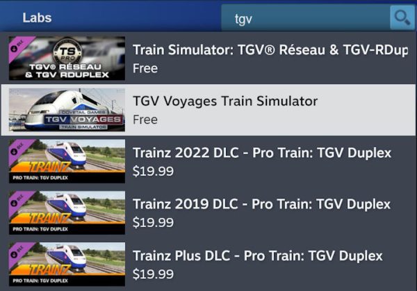 Đang miễn phí game TGV Voyages Train Simulator cho PC