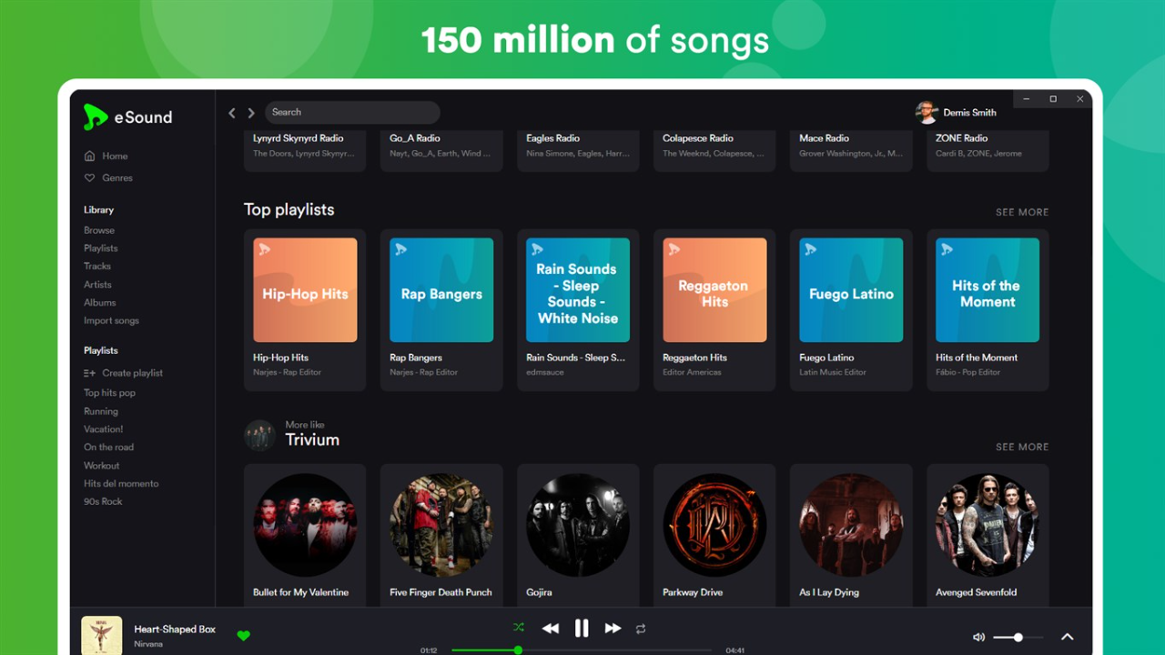 eSound Music: Khám phá ứng dụng phát nhạc tuyệt vời cho Windows