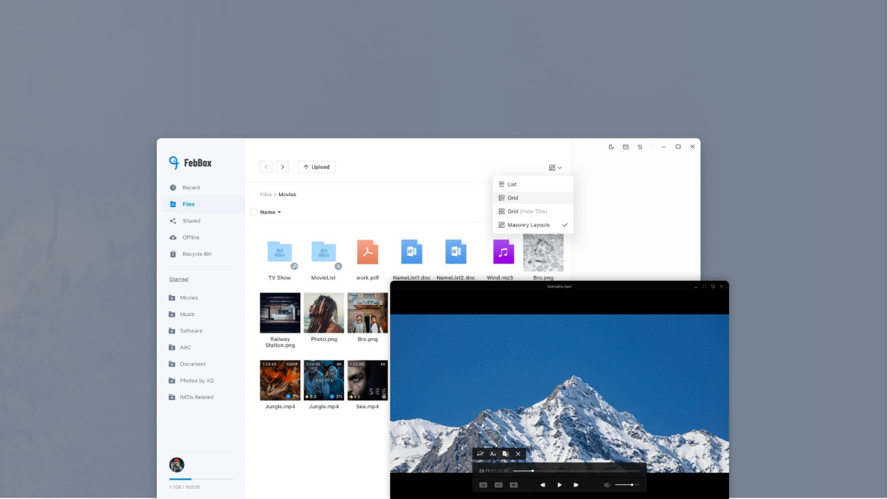 FebBox: Sở hữu 100 GB không gian lưu trữ miễn phí, tải file trên web,...